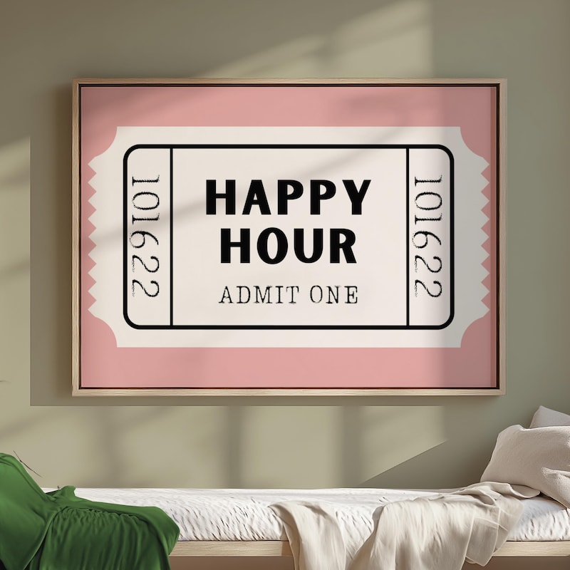 Happy Hour Club Vintage Sign - Etsy