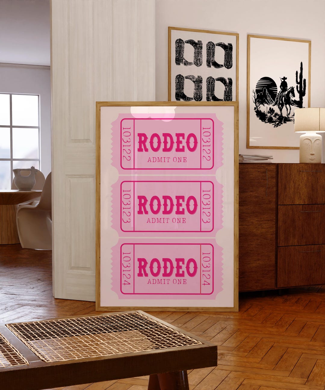 Rodeo Ticket Print, Rodeo Picture Poster, Admit One Wall Art, Rodeo ...