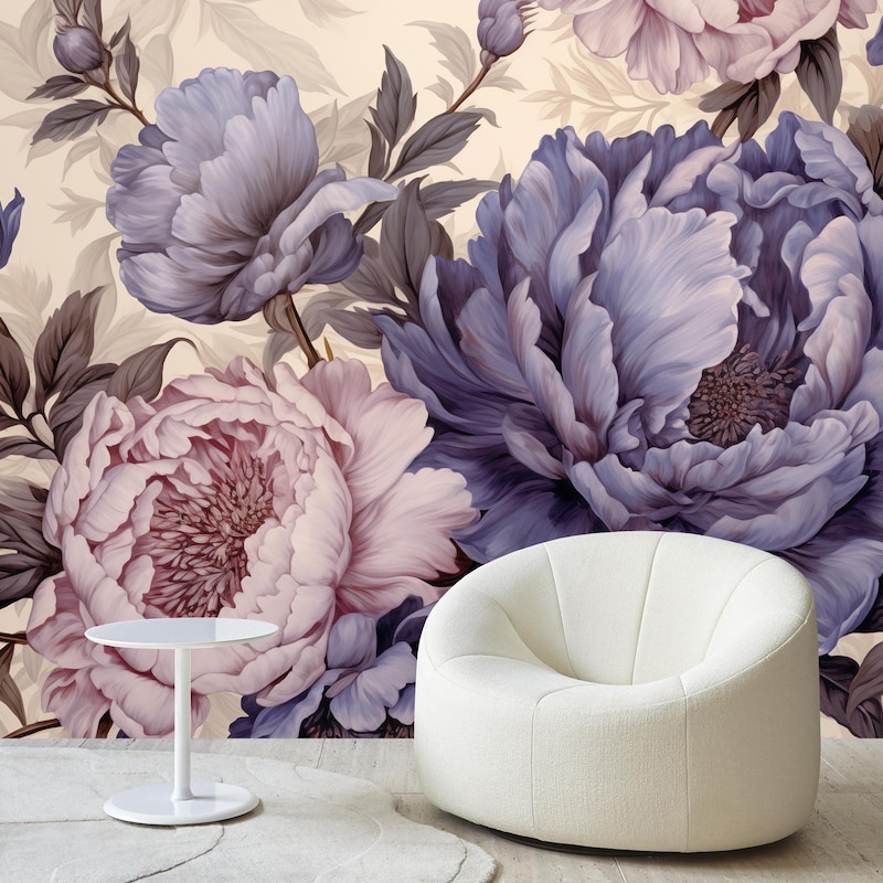 Lilac Wall Mural - Etsy