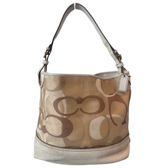 coach monogram vintage shoulder - Gem