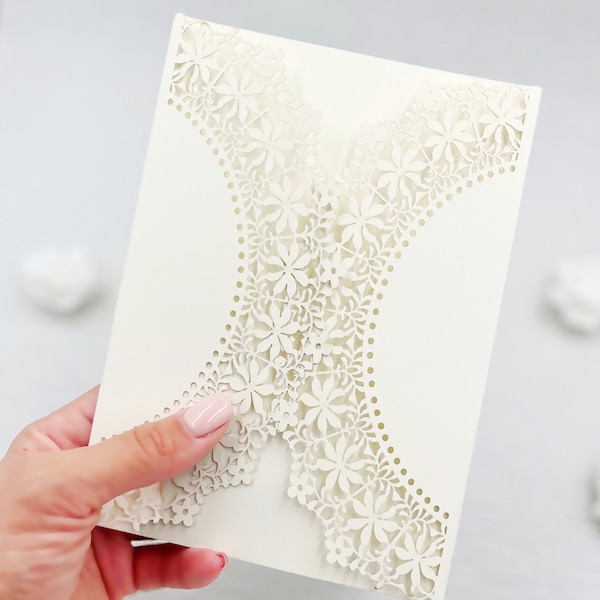 Lace Invitation - Etsy