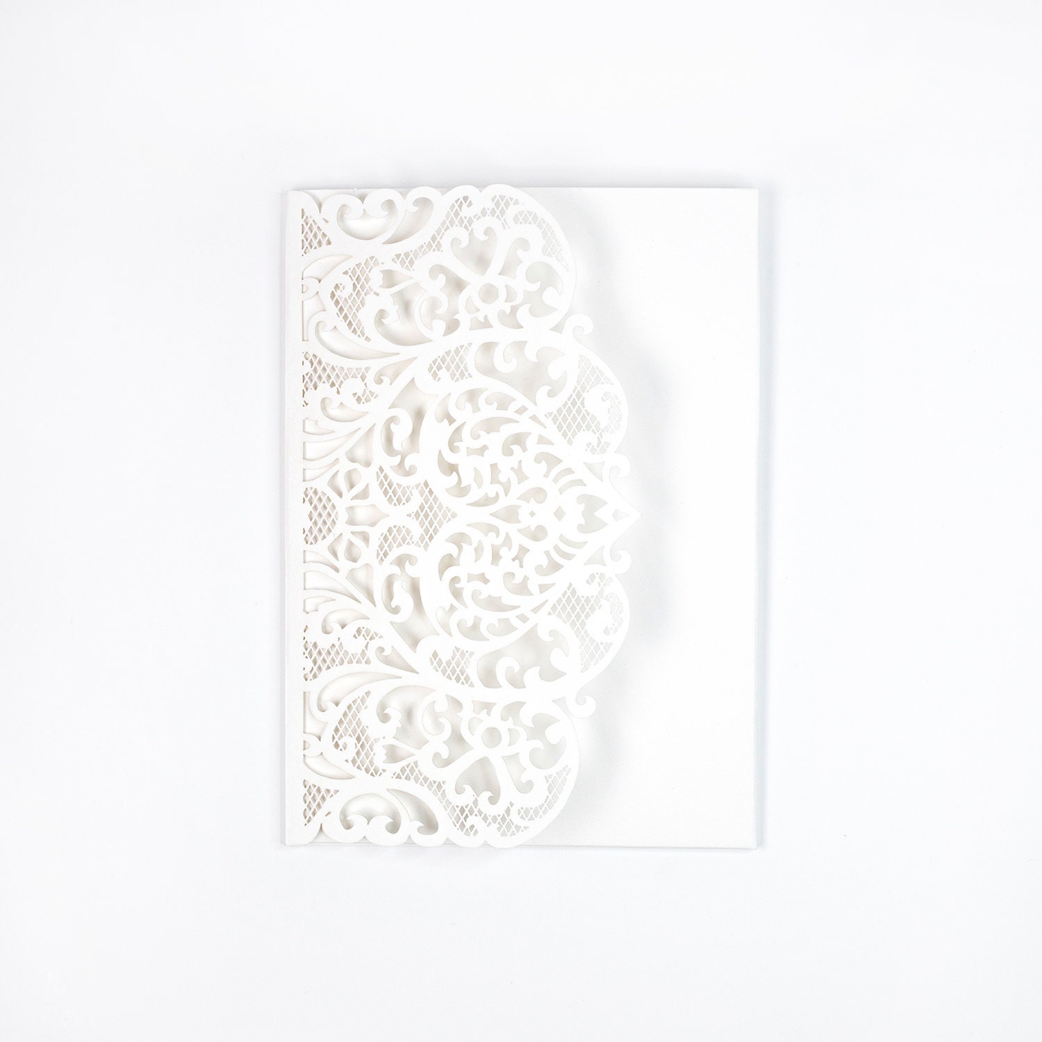 Ivory Laser Cut Lace Covers Only Fit to 4 Inserts main | Etsy