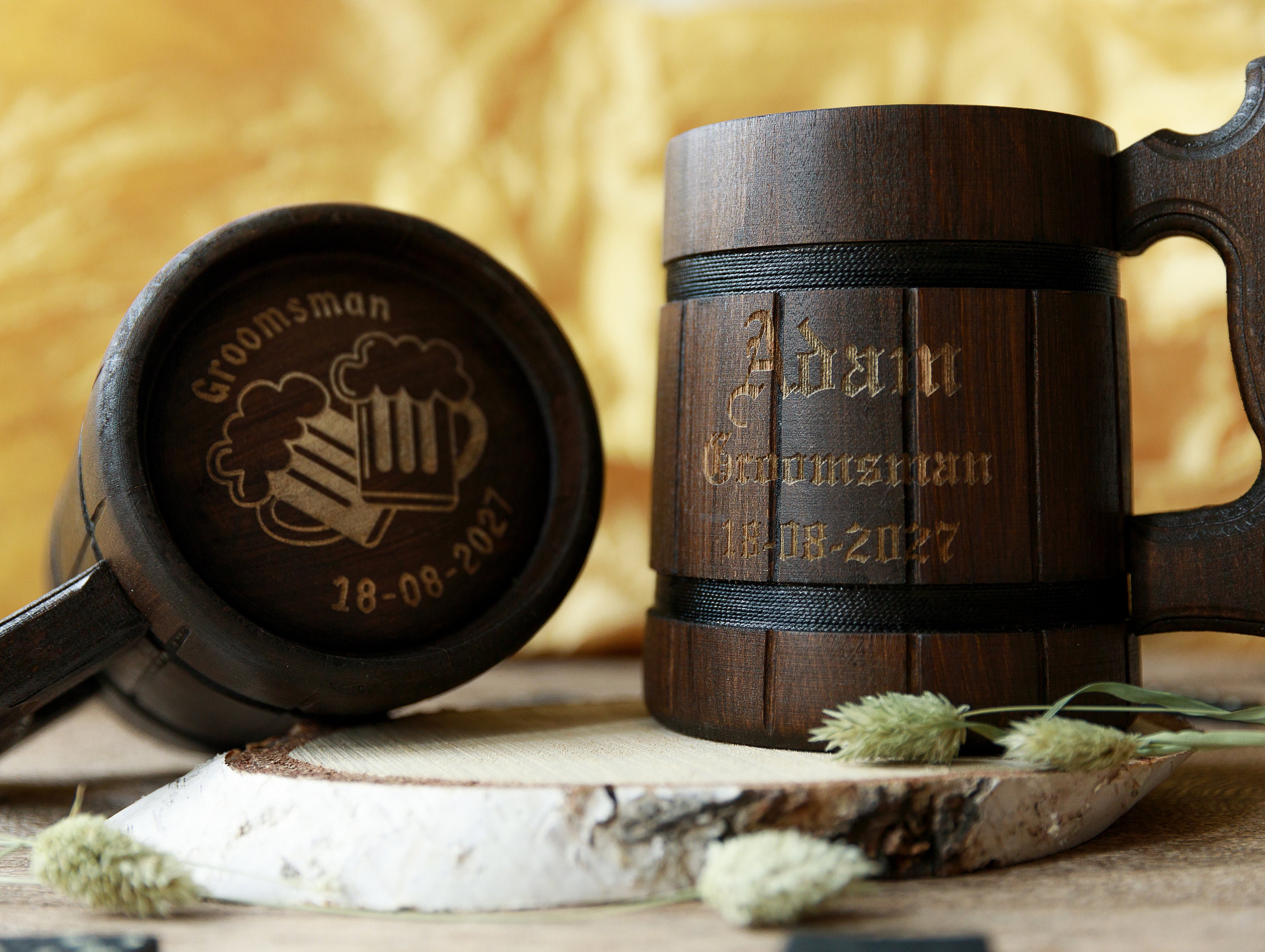 Wooden Mug