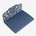 Navy Blue Laser Cut Lace Covers Only Fit to 4 Inserts (main, Day, RSVP ...