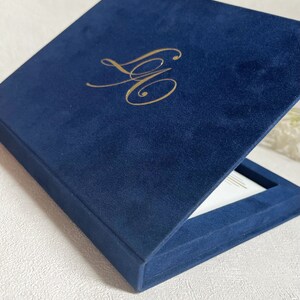 Luxury Wedding Invitation Box With Custom Wedding Logo or Wedding ...