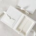 Velvet Box for 5x7" Party Invitations, Ivory Velvet Wedding Invitations ...
