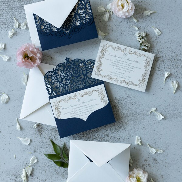 Blank Wedding Invitations Kits - Etsy