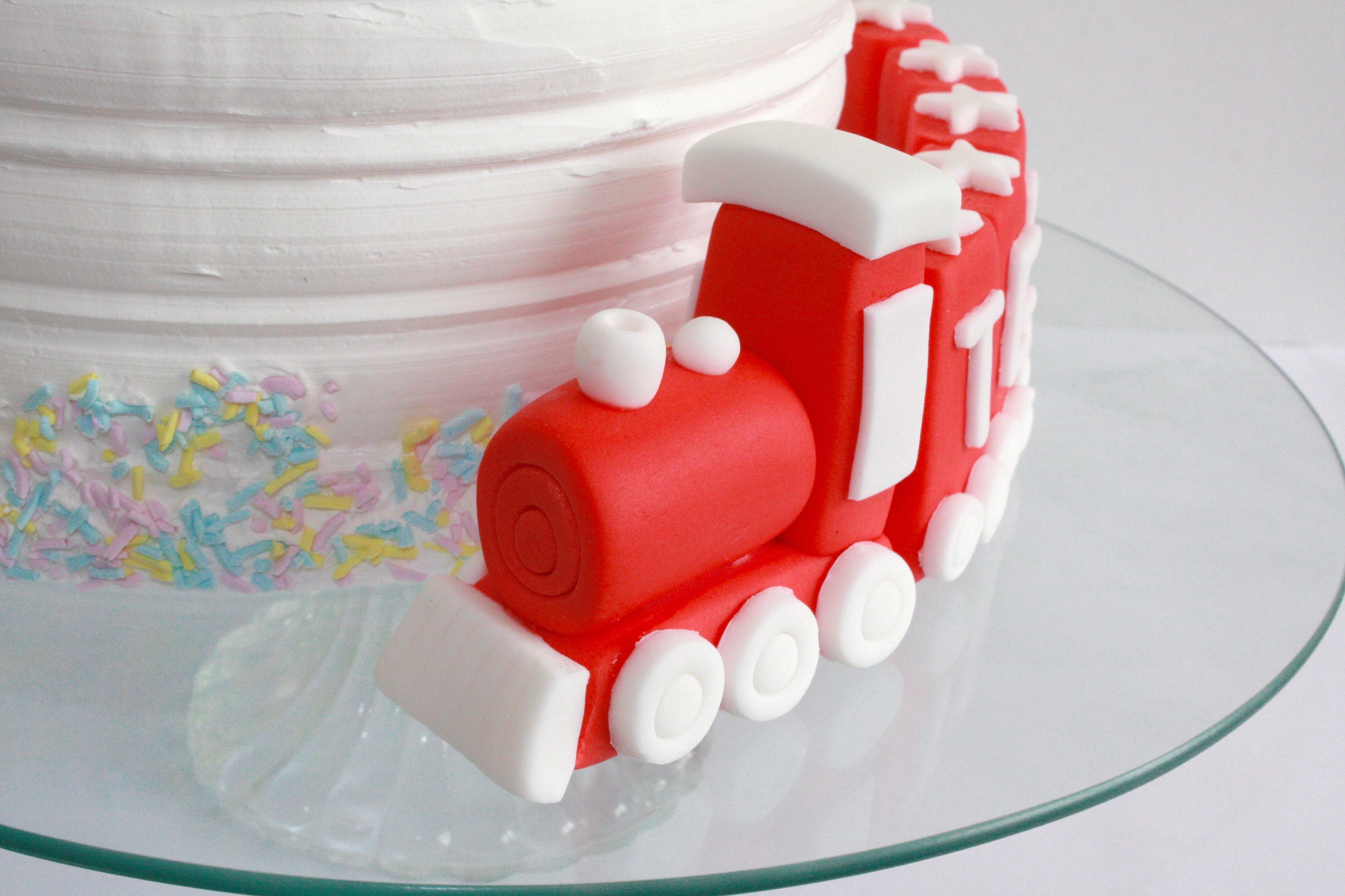 Fondant Train Cake Topper Sugar Paste Vehicle Train Topper - Etsy UK