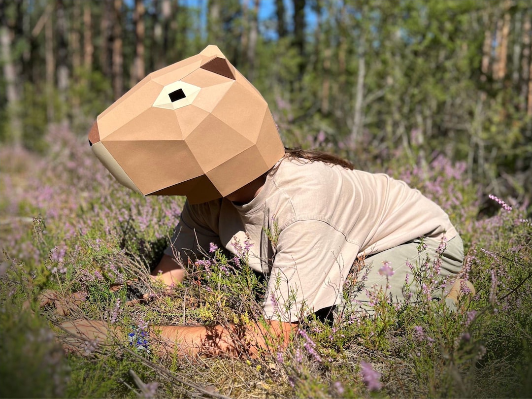 DIY Capybara Mask: Craft Your Own Funny and Cute Capybara. After ...