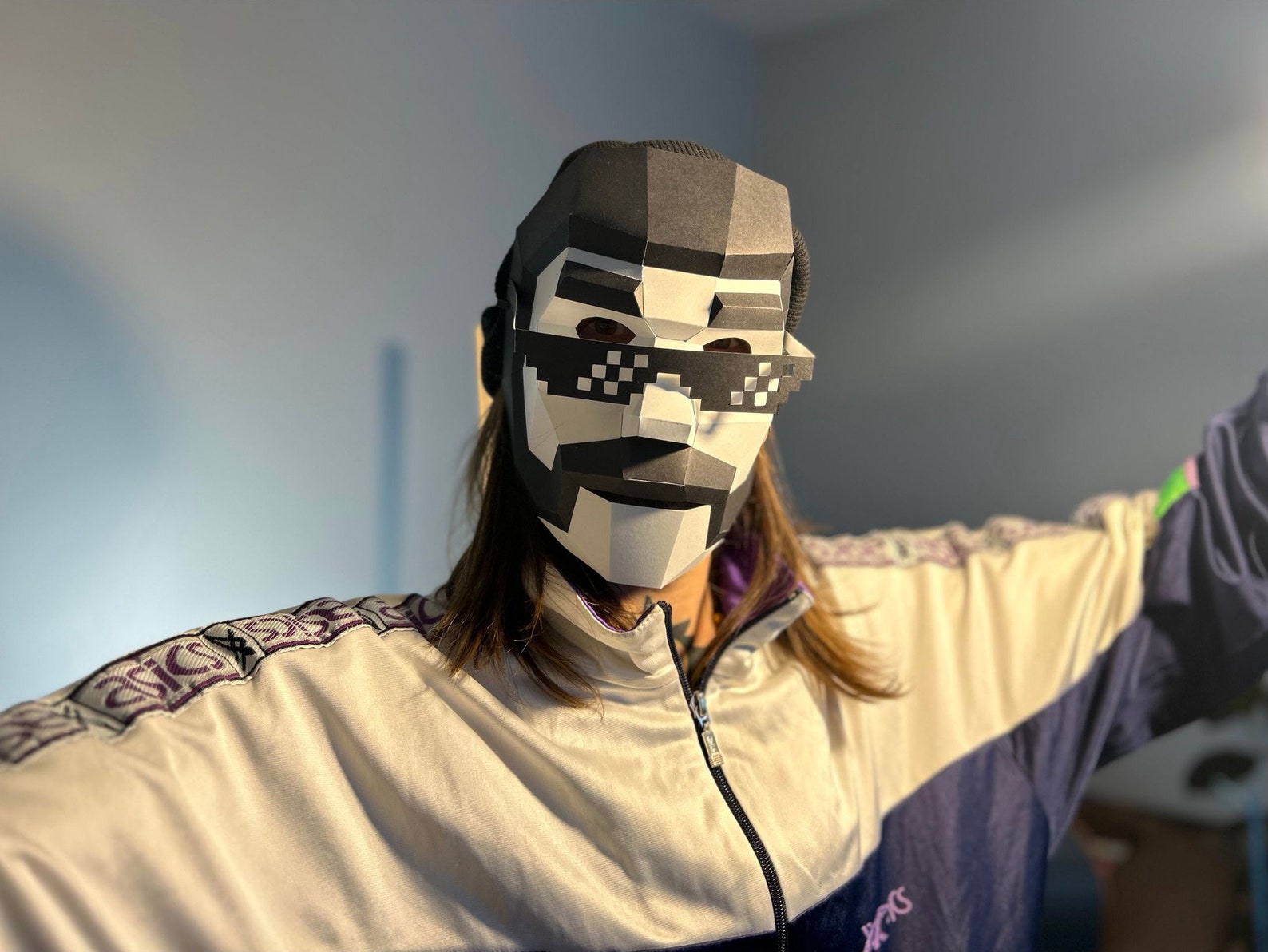 DIY Trucker Mask: Craft Your Own Funny Character With a Low Poly ...