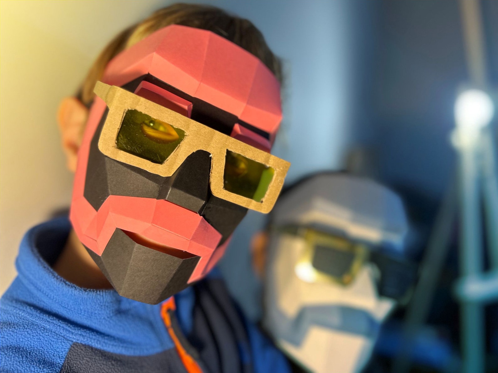 DIY Trucker Mask: Craft Your Own Funny Character With a Low Poly ...