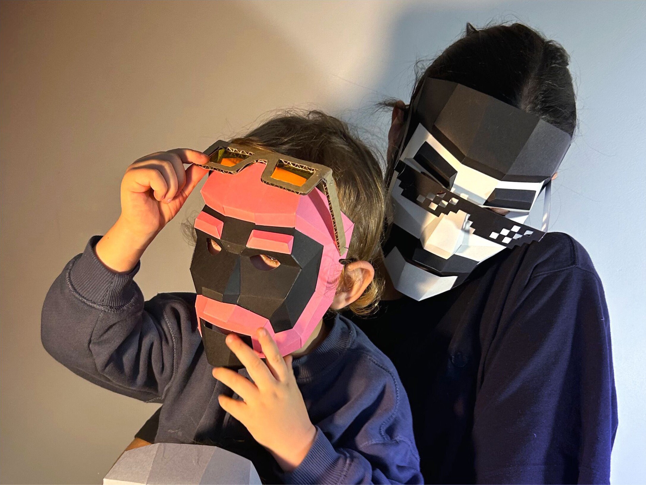 DIY Trucker Mask: Craft Your Own Funny Character With a Low Poly ...
