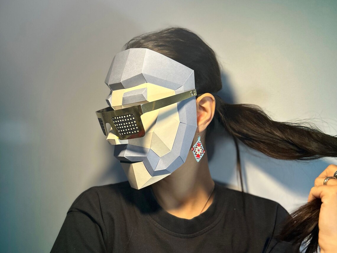 DIY Trucker Mask: Craft Your Own Funny Character With a Low Poly ...