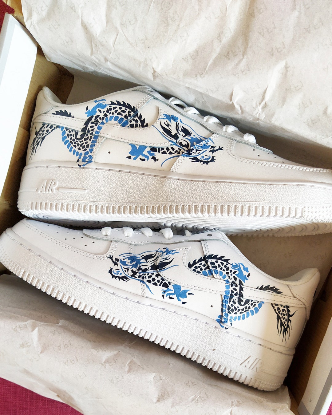 Nike Air Force 1 Custom, Air Force One, Custom Nike Shoes, Painted Air ...