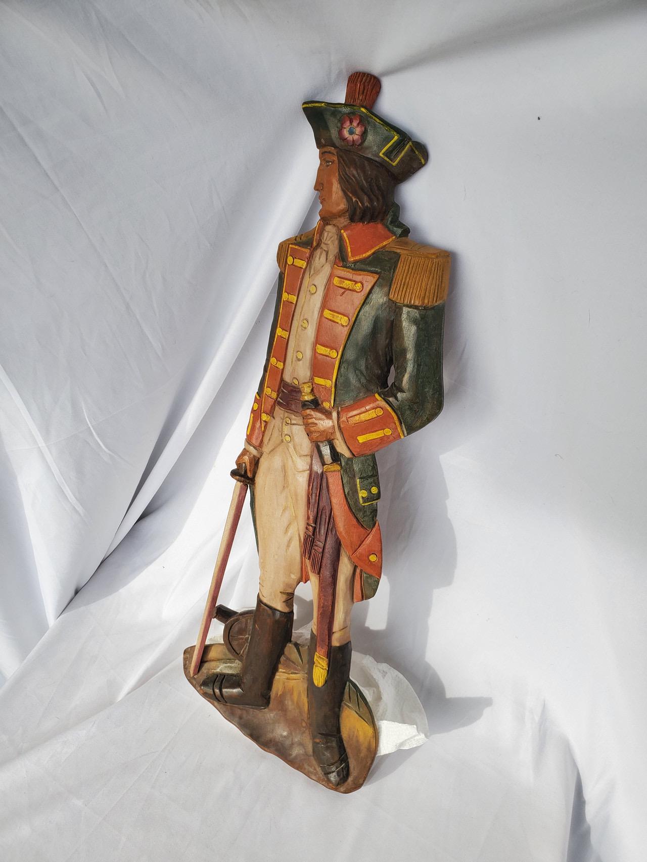 Wood Carving, Revolutionary Soldier - Etsy