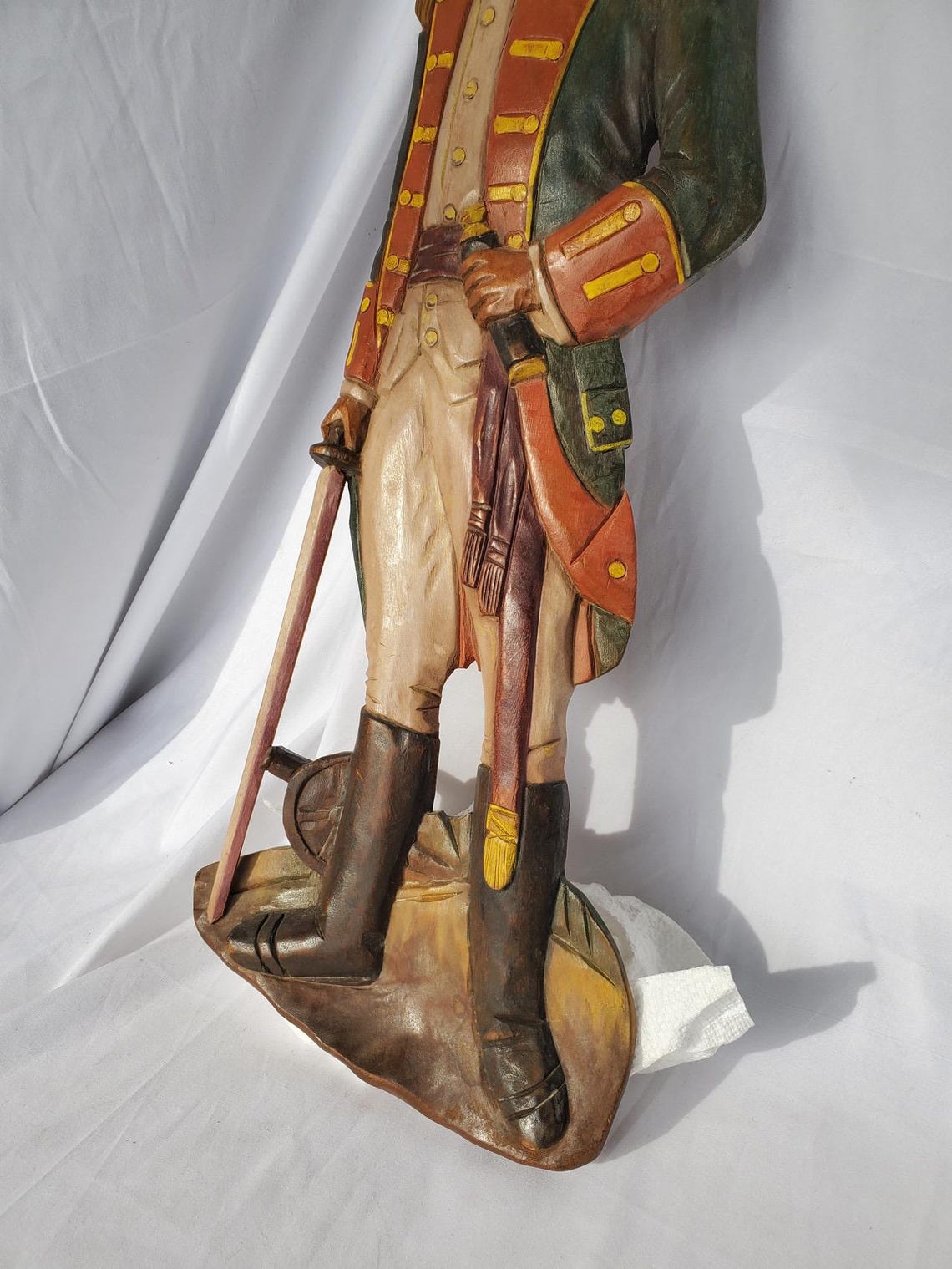 Wood Carving, Revolutionary Soldier - Etsy