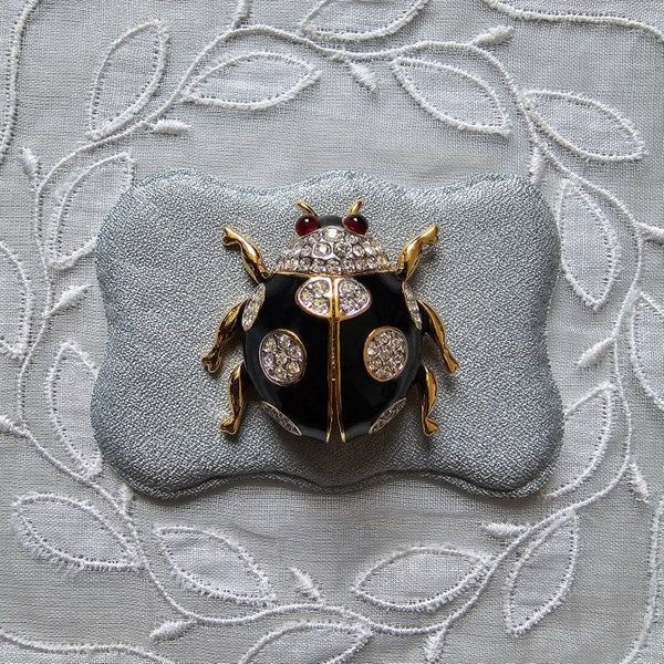 Ladybird Brooch - Etsy