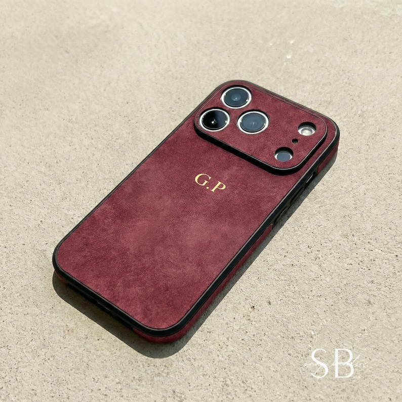 Custom iPhone Case for iPhone 17 Pro Max 16 15 14 13 Pro Monogram ...