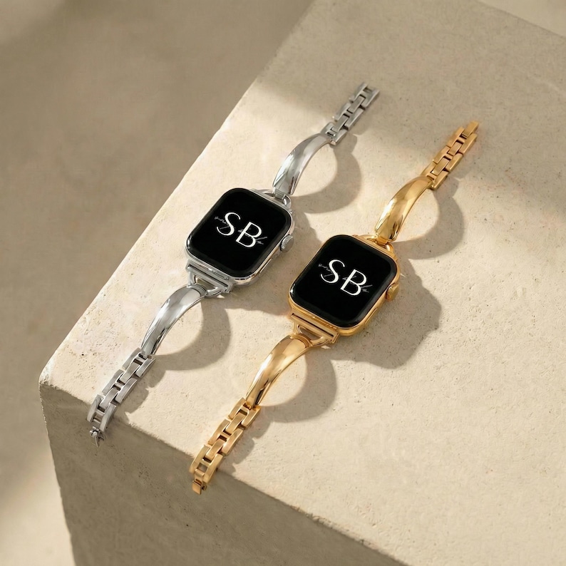Stainless Steel Watch Bands for Apple Watch Series 11 10 9 8 SE 38mm ...
