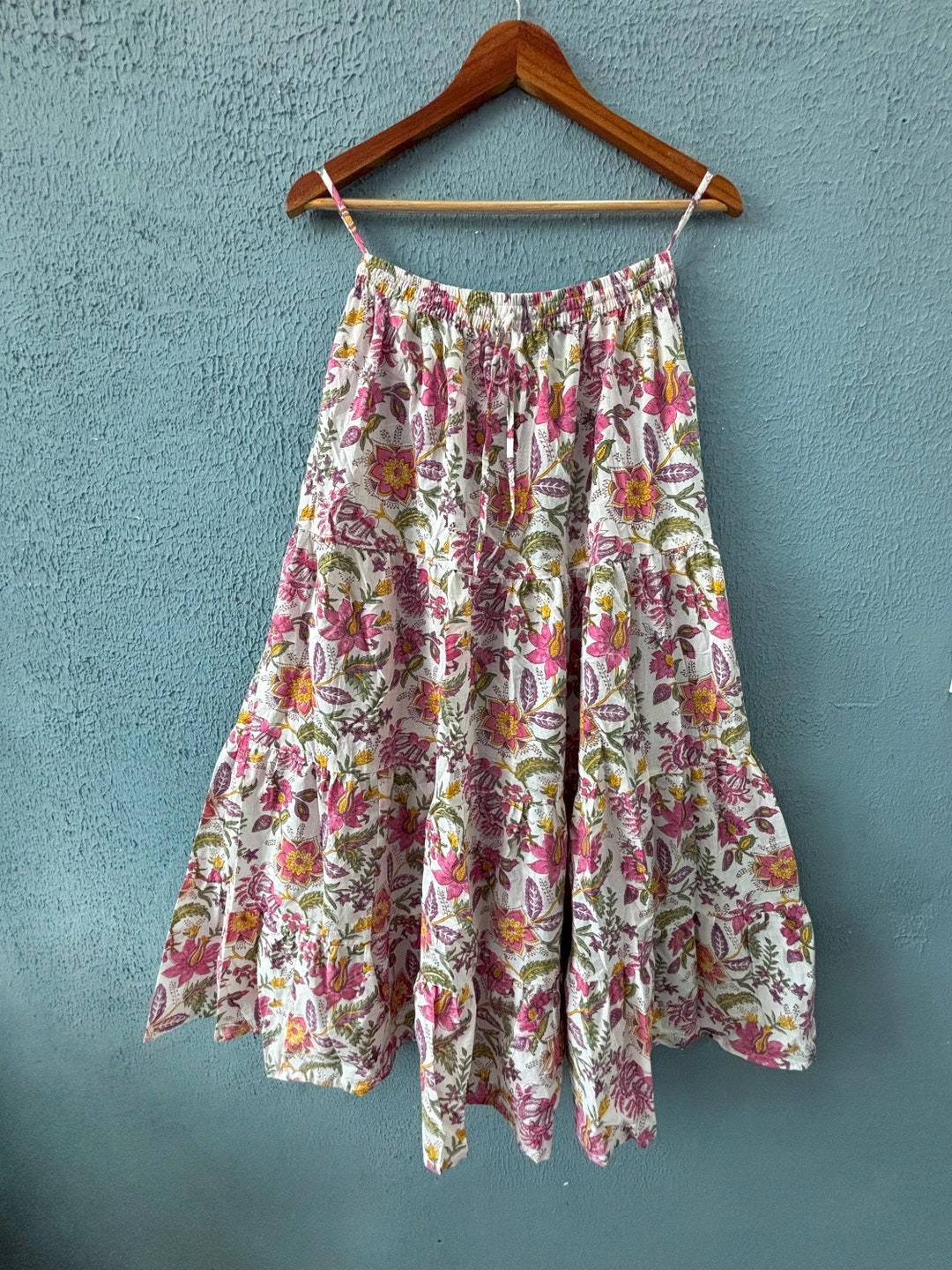 Tiered Skirt Sewing Pattern for Women Skirt PDF Sewing Pattern | Long ...