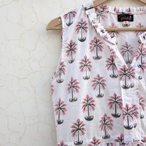 Hand Block Printed Dress| Summer Dress| Cotton Dress| Floral Print ...