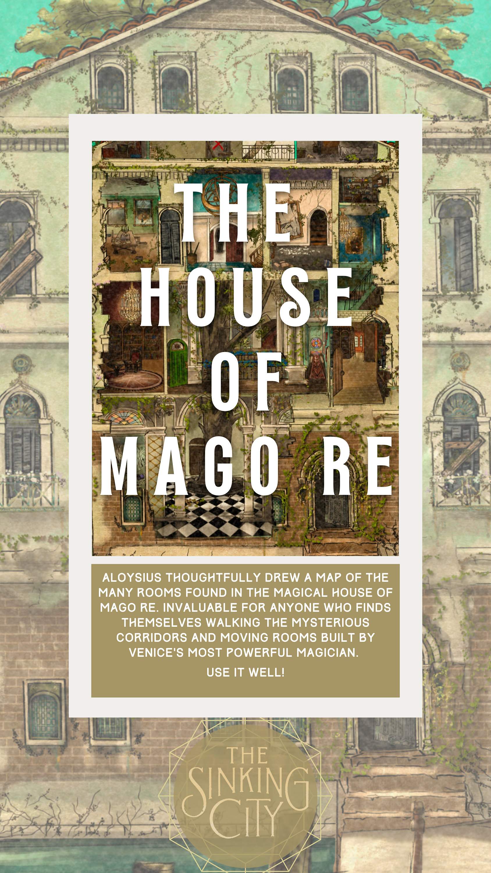 The House of Mago Re Map - Etsy