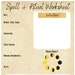 Spell & Ritual Worksheet digital Download - Etsy