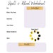 Spell & Ritual Worksheet digital Download - Etsy
