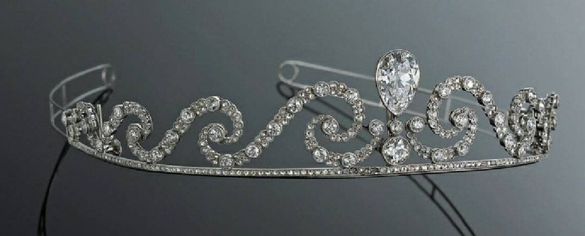 Wedding Tiara, Bridal Tiara Sterling Silver Handmade Tiaras/crown ...