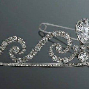 Wedding Tiara, Bridal Tiara Sterling Silver Handmade Tiaras/crown ...