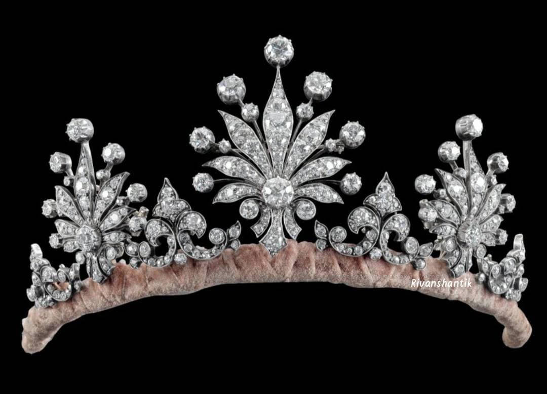 Wedding Tiaras, Crown/rose Cut Diamonds Tiaras/ Crown, Silver Purity 92 ...