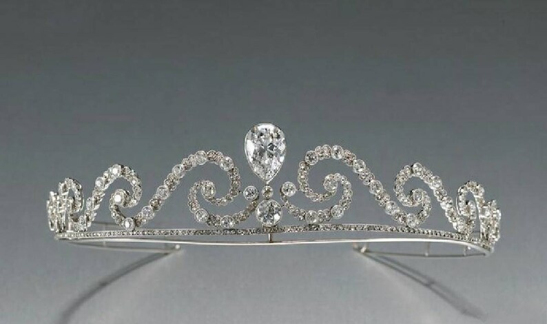 Wedding Tiara, Bridal Tiara Sterling Silver Handmade Tiaras/crown ...