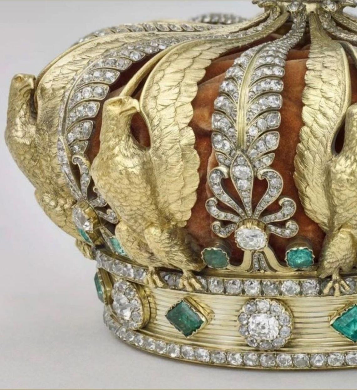 Handmade Sterling Silver Emerald Crown: Vintage Royal Replica - Etsy