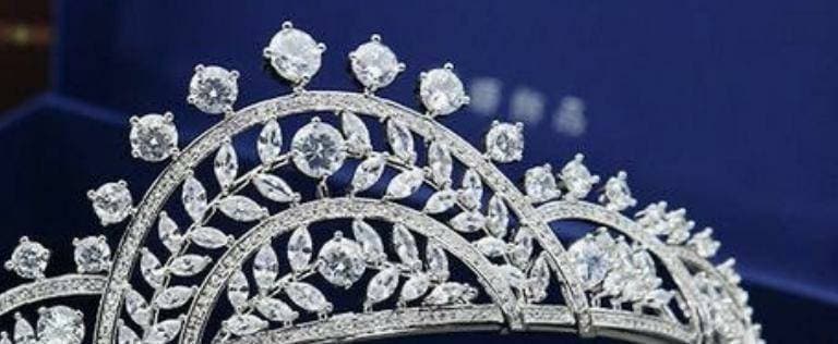 Wedding Tiara, Bridal Tiara Sterling Silver Handmade Tiaras/crown ...