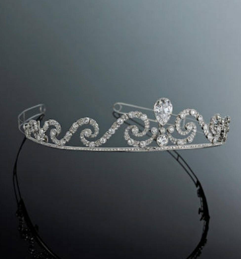 Wedding Tiara, Bridal Tiara Sterling Silver Handmade Tiaras/crown ...