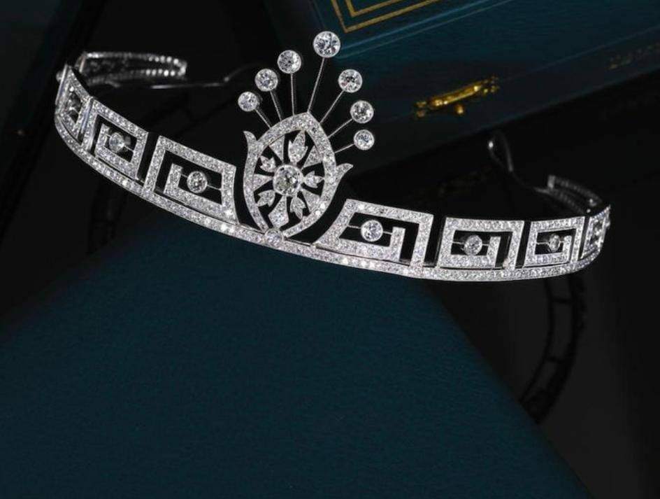 Handmade Sterling Silver Bridal Tiara, Zircon American Diamond Crown - Etsy