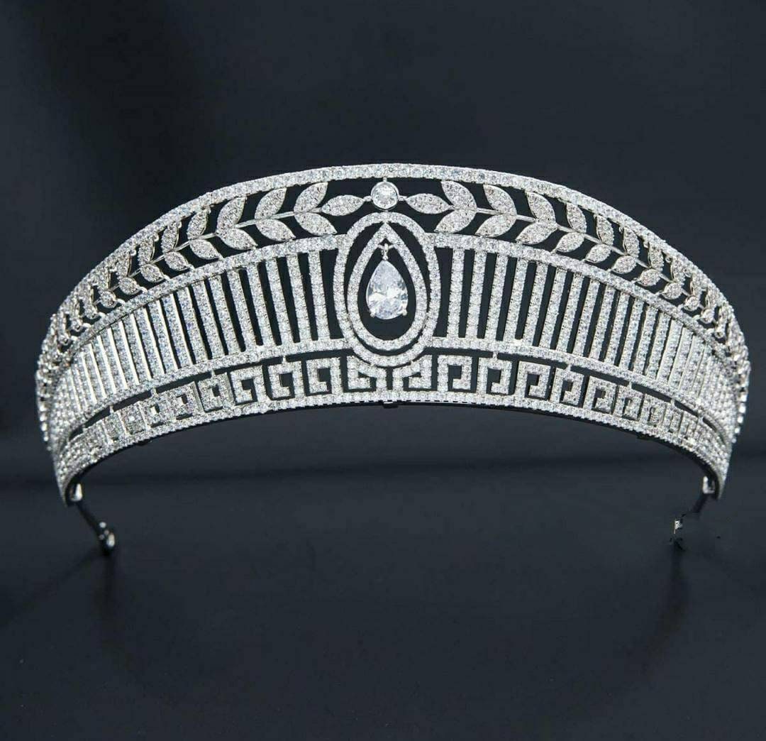 Wedding Tiara Bridal Tiara Sterling Silver Handmade - Etsy