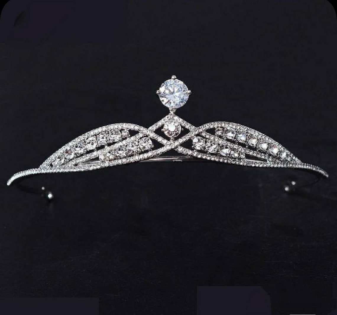 Wedding Tiara Bridal Tiara Sterling Silver Handmade - Etsy