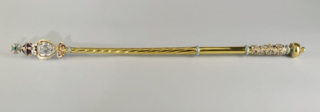 Beautiful Royal Replica of Sovereign Sceptre / Vintage British Royal ...