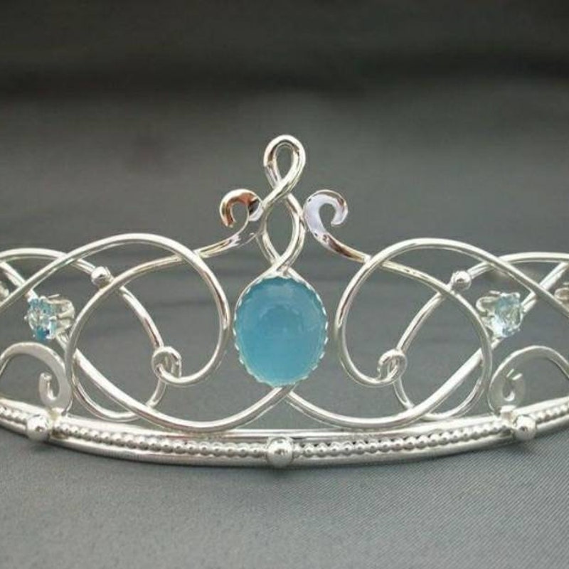 925 Sterling Silver Tiara - Etsy