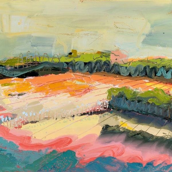 Midwest Landscape - Etsy