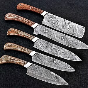 Handmade High Quality Chef Knives, Chef Set, Wedding Gift, Christmas ...
