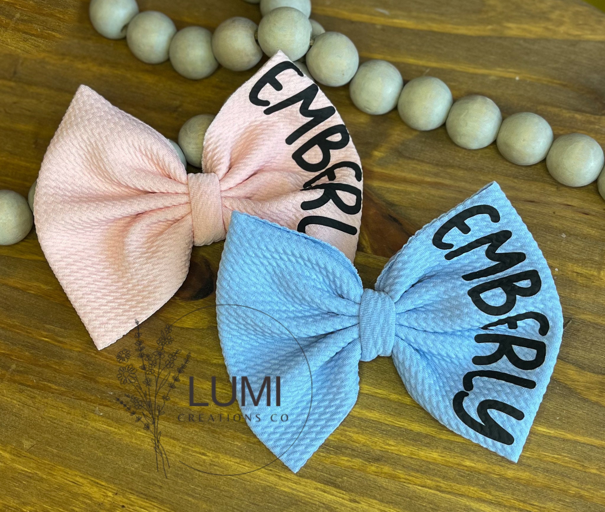 Personalized Name Bow Name Bow Personalized Name Headwrap - Etsy