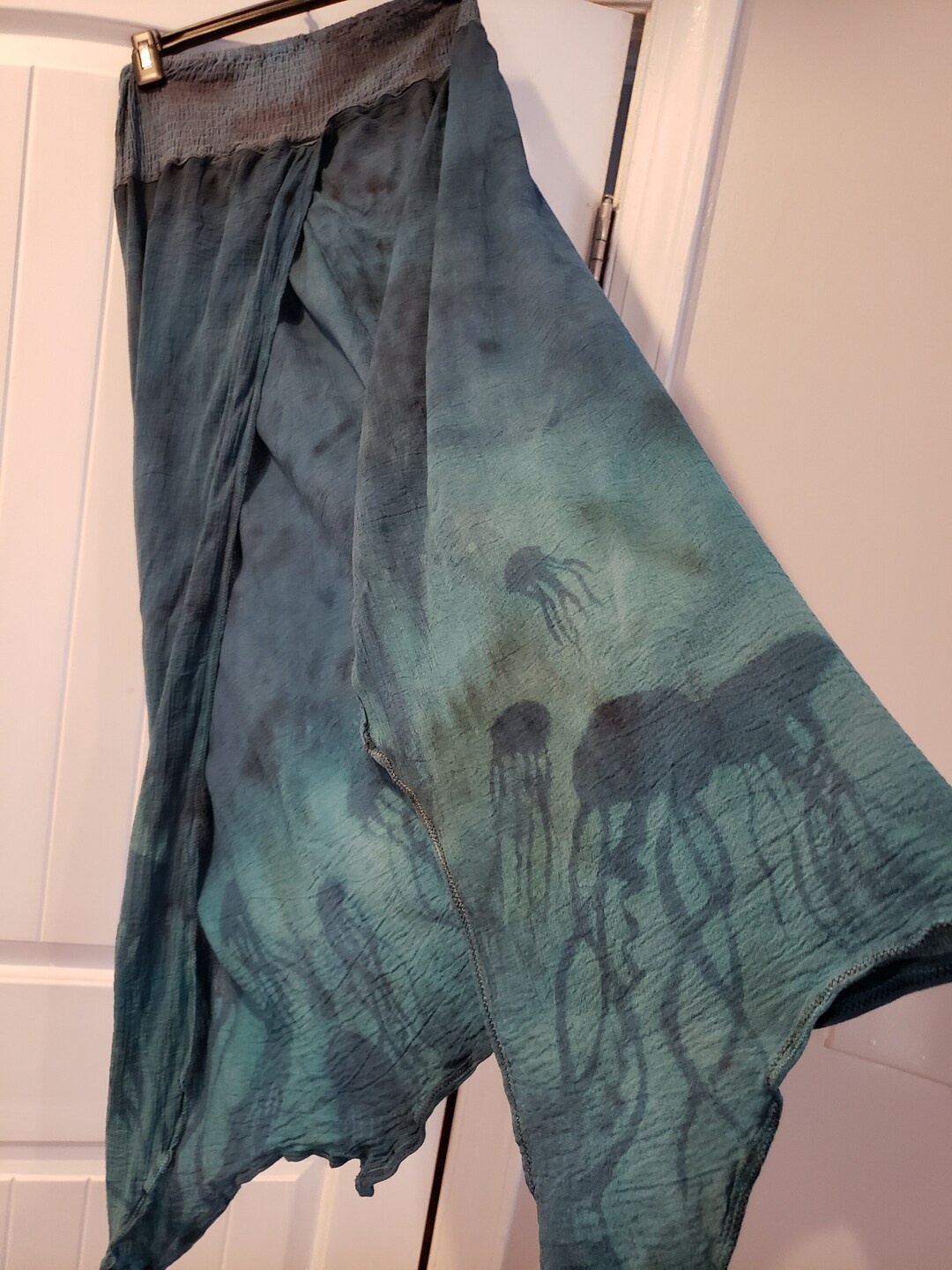 Jellyfish Skirt, Cotton Gauze Beach Cover Up, S - Etsy