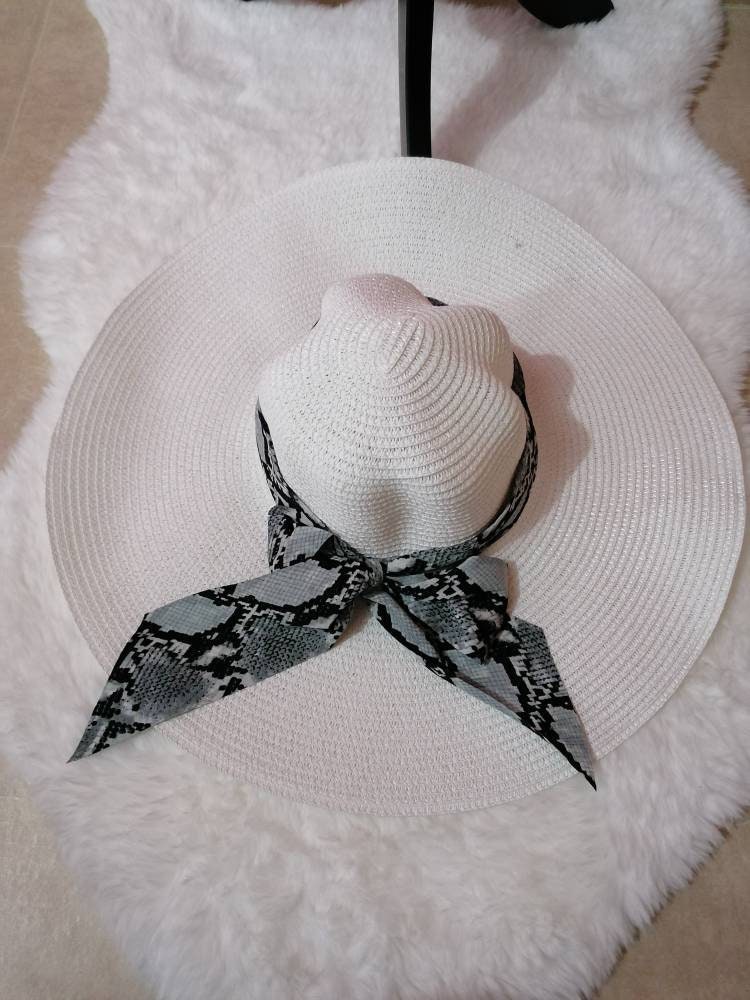 Capeline Hat With Ribbon - Etsy