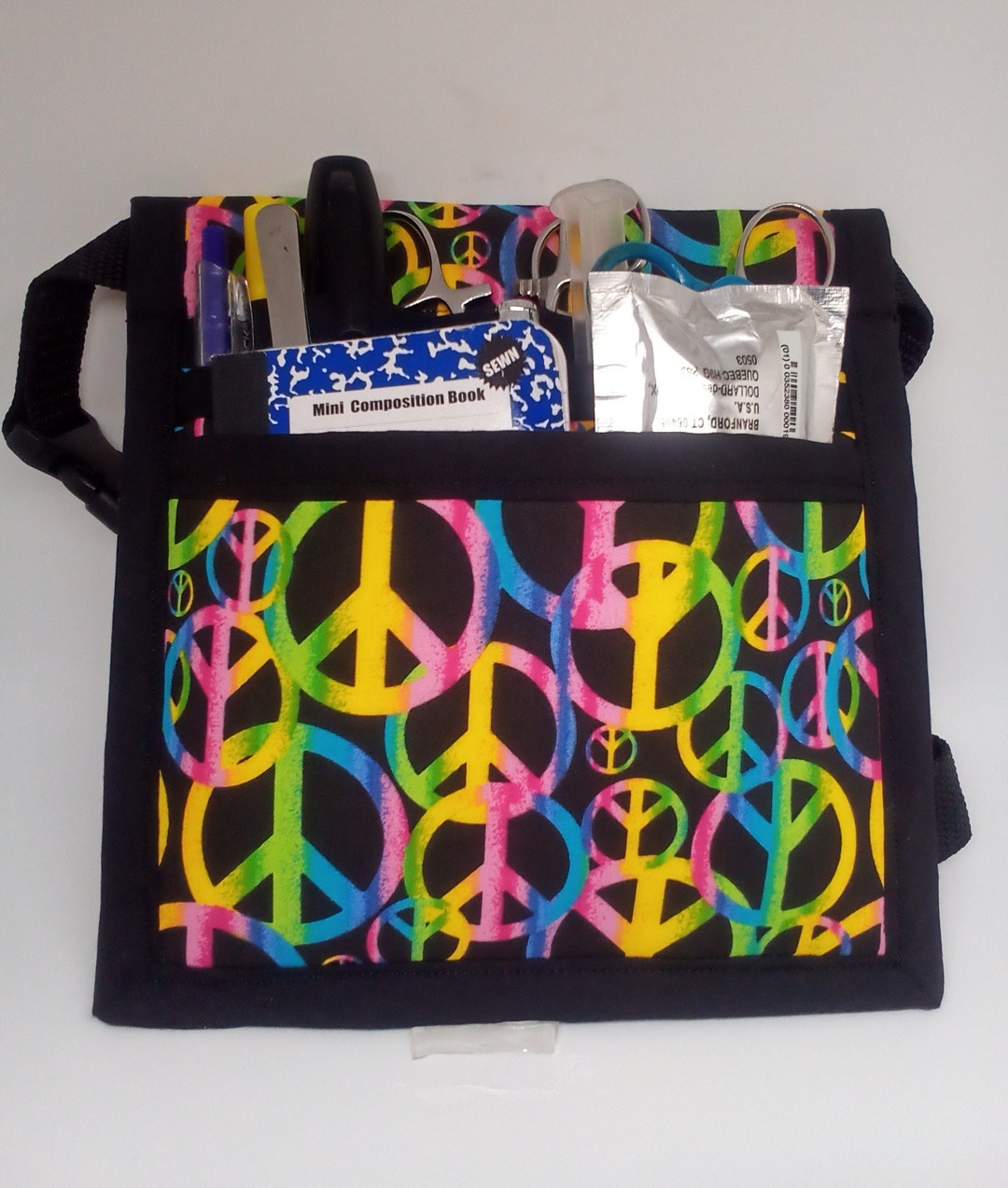 Peace Sign, Hip Pouch, Hip Organizer, Fanny Pack, Nurse Tool Belt, Vet ...