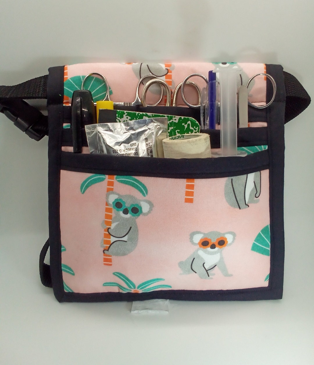Kuala Bear, Nurse,vet,6 Pocket Hip Organizer, Vet Tech Hip Pack, Nurse ...