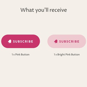 Pink Youtube Subscribe Button · Youtube Subscribe Button · Youtube ...