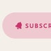 Pink Youtube Subscribe Button · Youtube Subscribe Button · Youtube ...