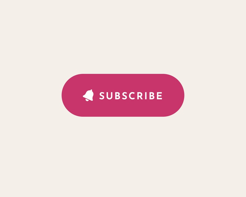 Pink Youtube Subscribe Button · Youtube Subscribe Button · Youtube ...